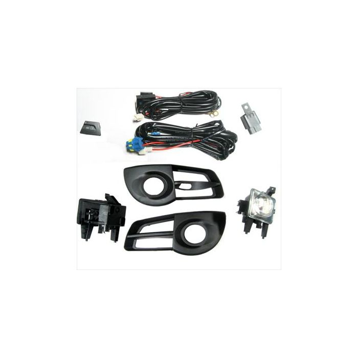 Chev Utility Fog Lamp Set,+Bumper Grille,+Cable & Switch & Relay, LH+RH ...